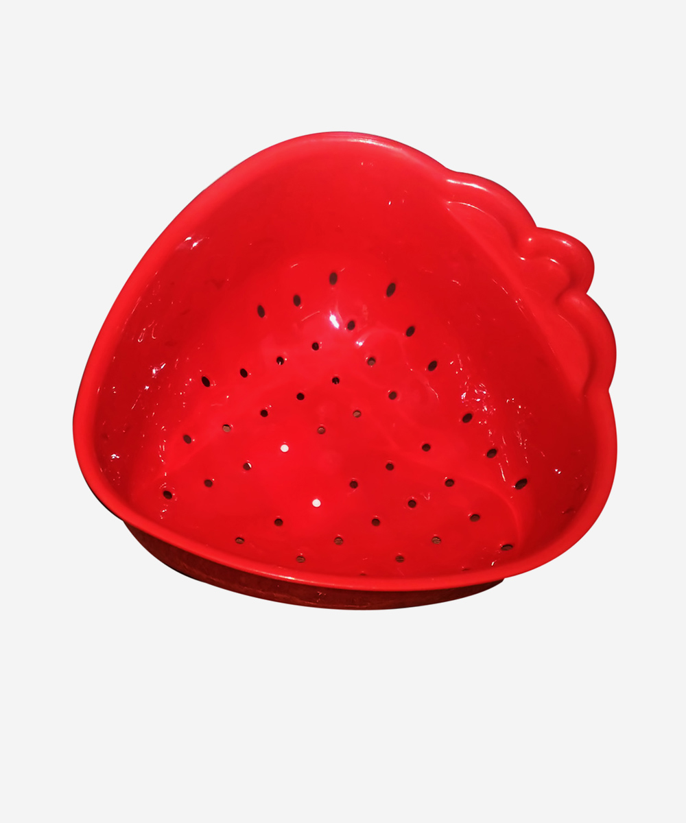 Collapsible Colander with Handle- Blue | TidyHomz