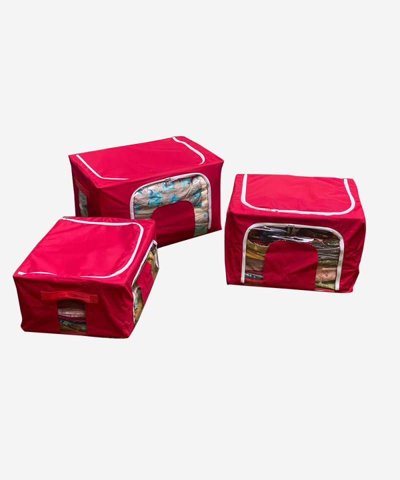 Mono Foldable Storage Box (Set of 3) | TidyHomz