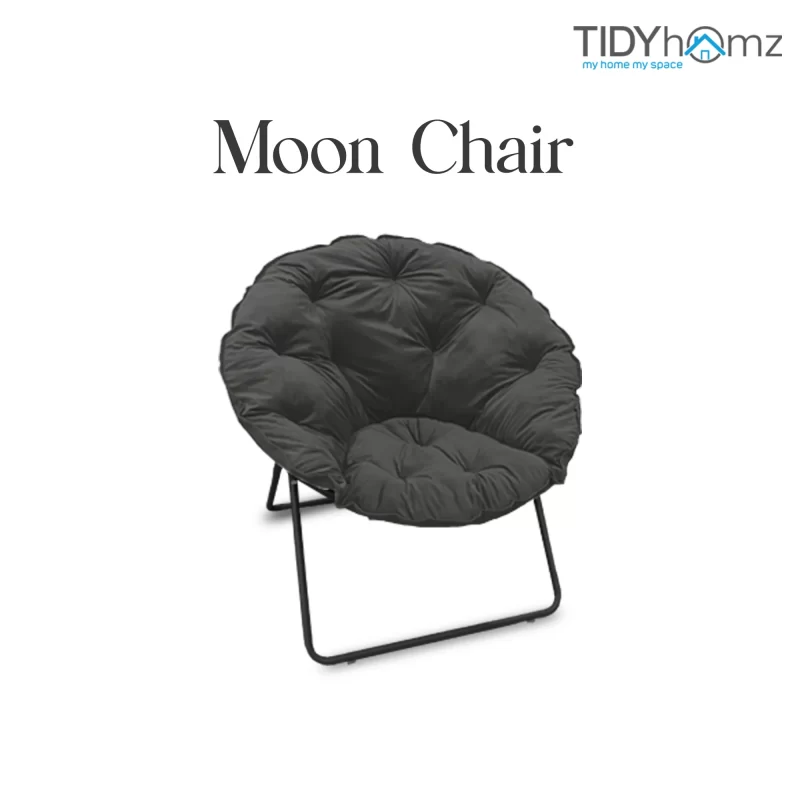 Moana Moon Chair – Grey | TidyHomz